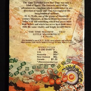 H.G. Wells - the Time Machine (pan Science Fiction 1974) - Etsy