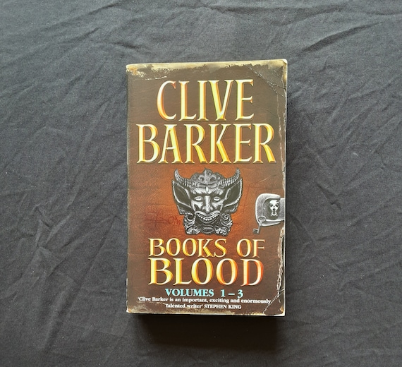 Clive Barker Books of Blood Volumes 1 3 warner Books | Etsy