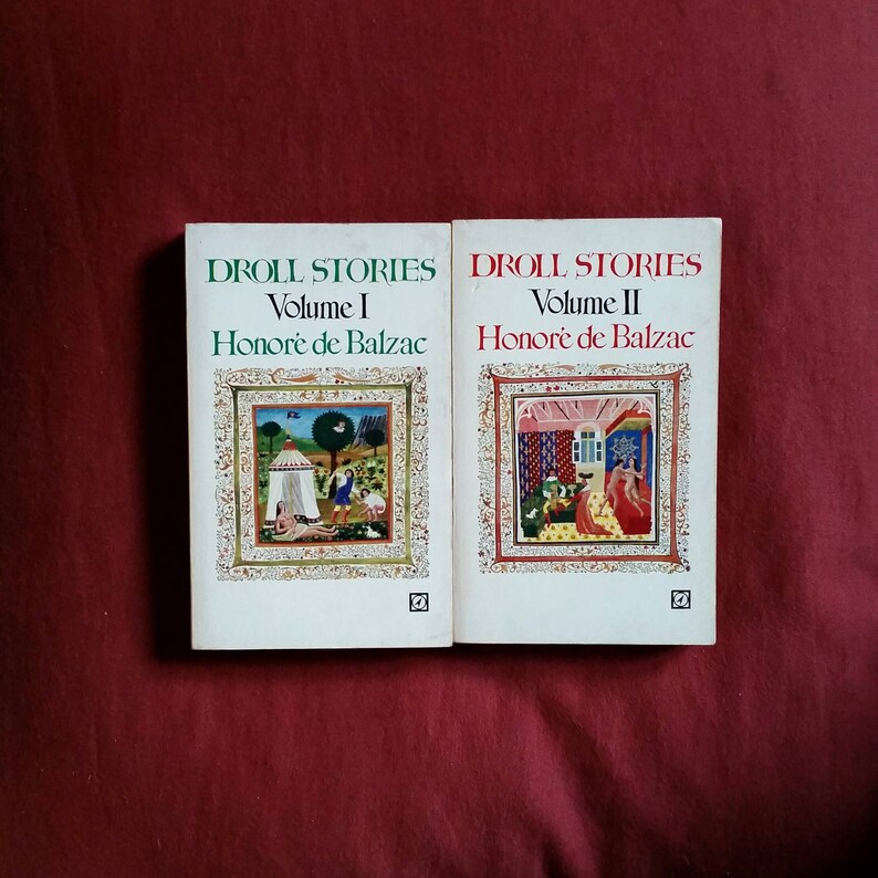 Honore De Balzac Droll Stories 1 & 2 arrow Books 1967 | Etsy