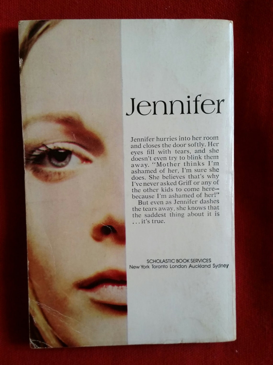 Zoa Sherburne - Jennifer (scholastic Book Services 1971) - Etsy