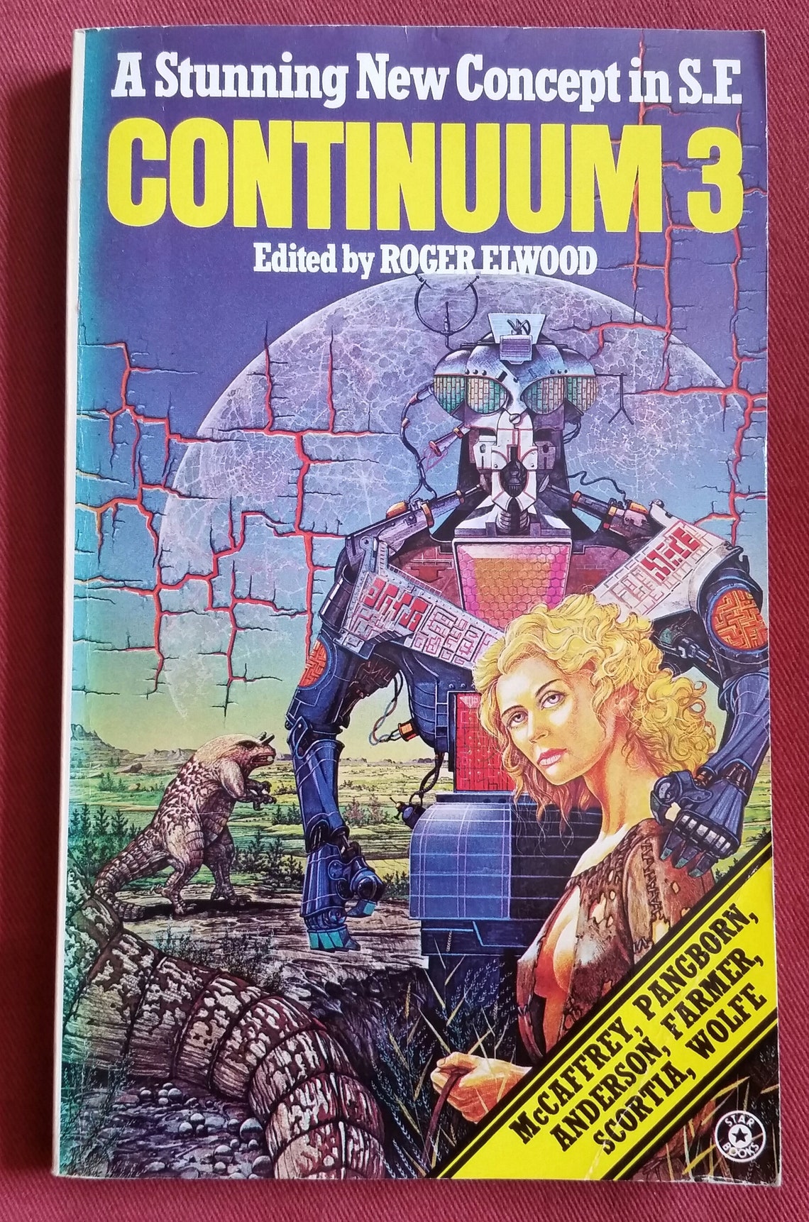 Roger Elwood ed Continuum 3 star Book 1977 Anne | Etsy