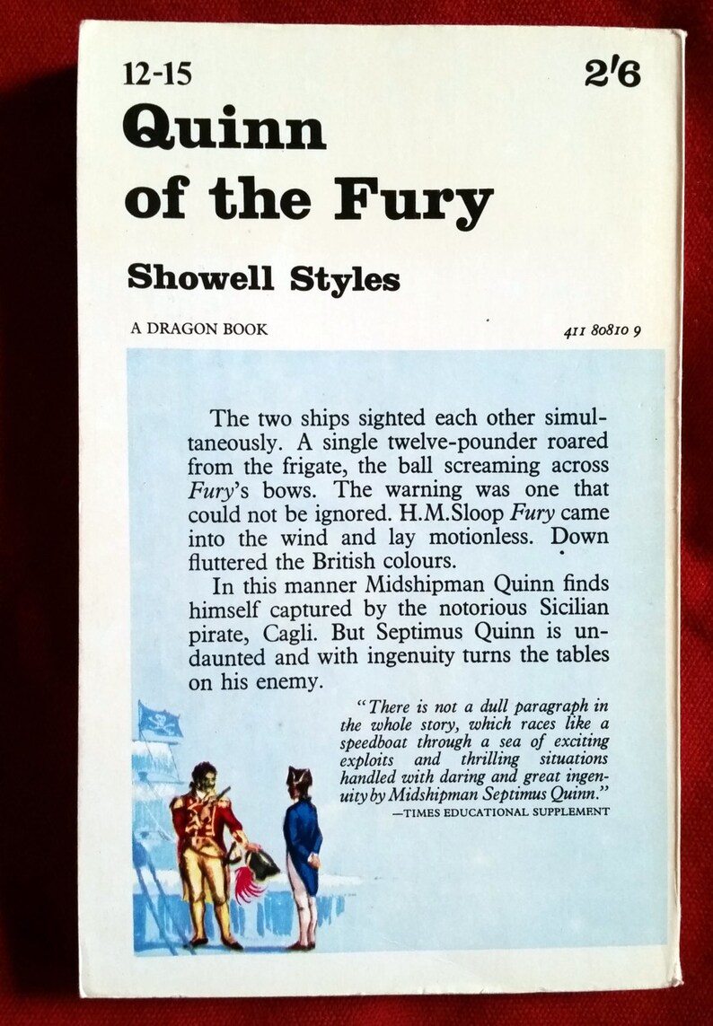 Showell Styles - Quinn of the Fury (A Dragon Book 1968) - Etsy