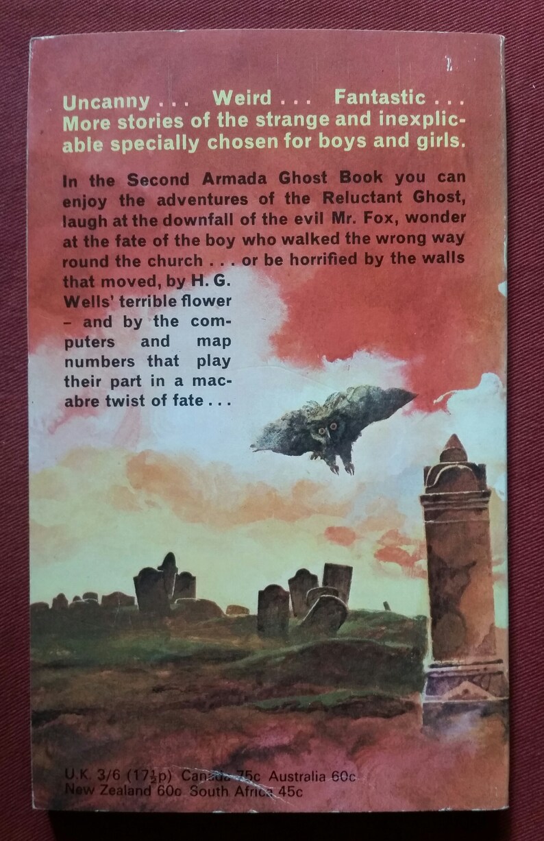Christine Bernard ed 2nd Armada Ghost Book armada 1968 | Etsy