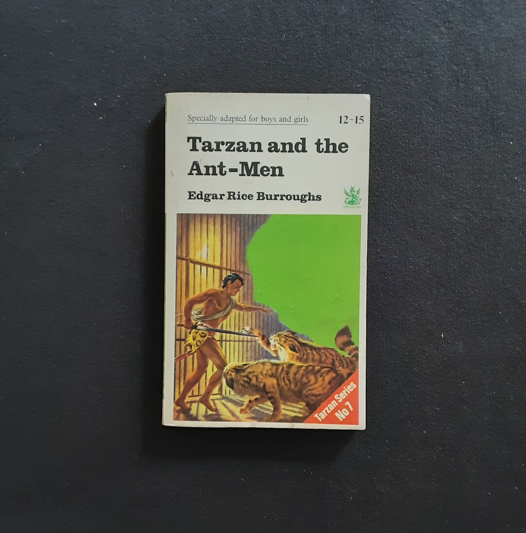 Edgar Rice Burroughs - Tarzan and the Ant-men (dragon Books 1967) - Etsy