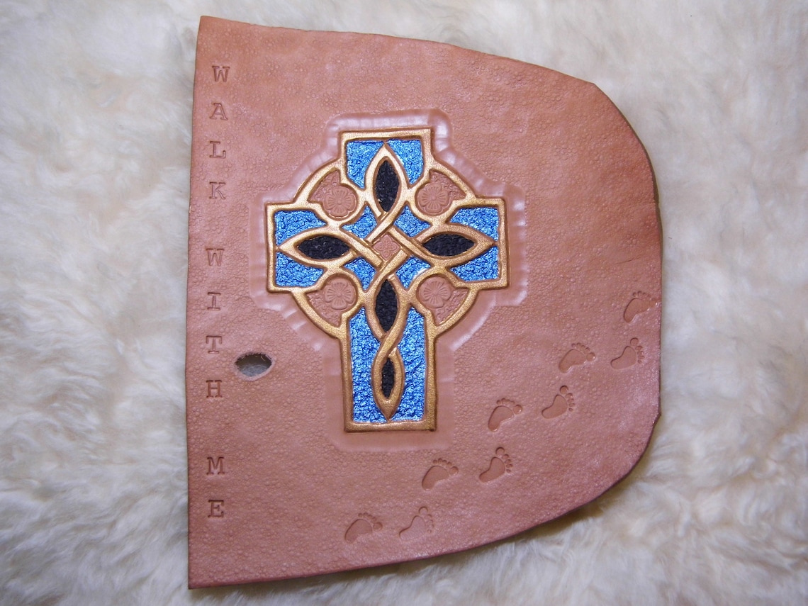 Leather Cross, Cross, Spiritual, Handmade, God, Hope, Faith, Wall ...