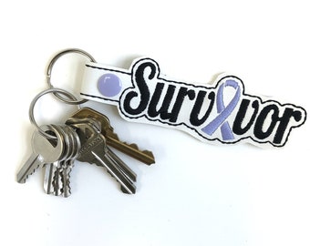 Cancer keychain | Etsy