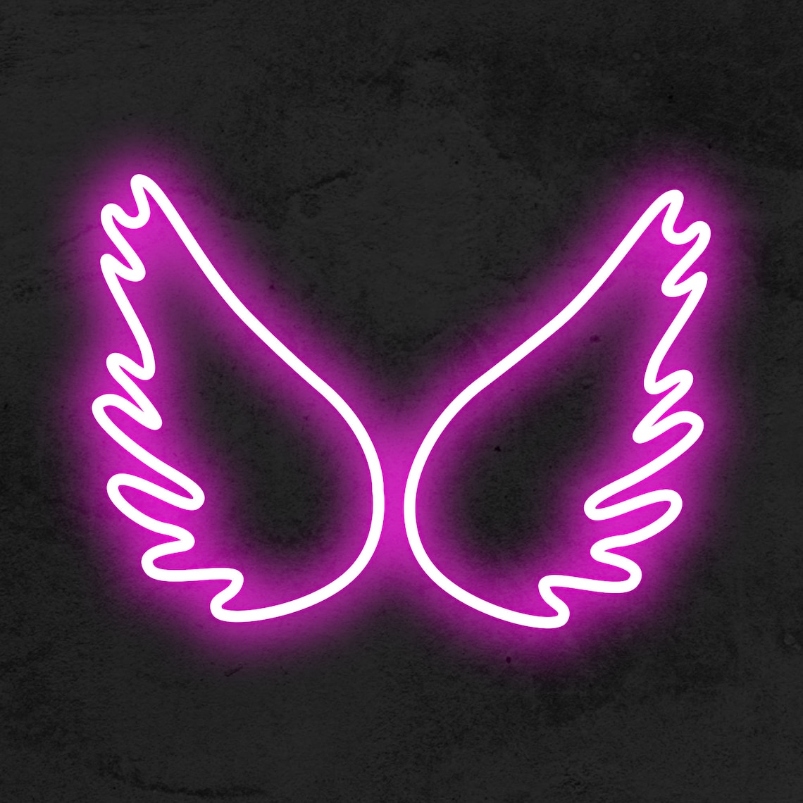 Alas / LED signo de neón en forma alas de neón signo alas | Etsy