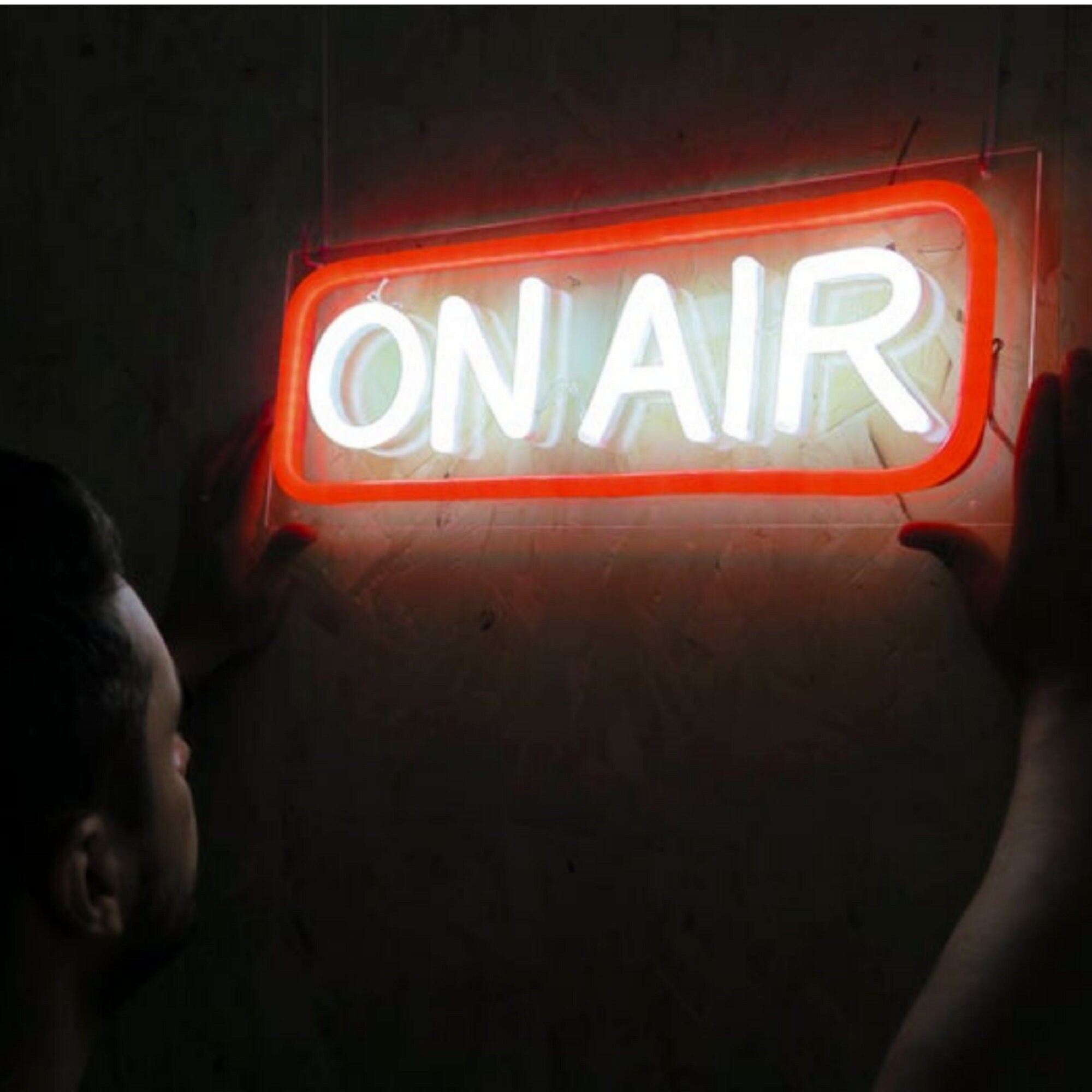 On Air LED Neon Sign Home Decor on Air Light on Air Sign - Etsy UK