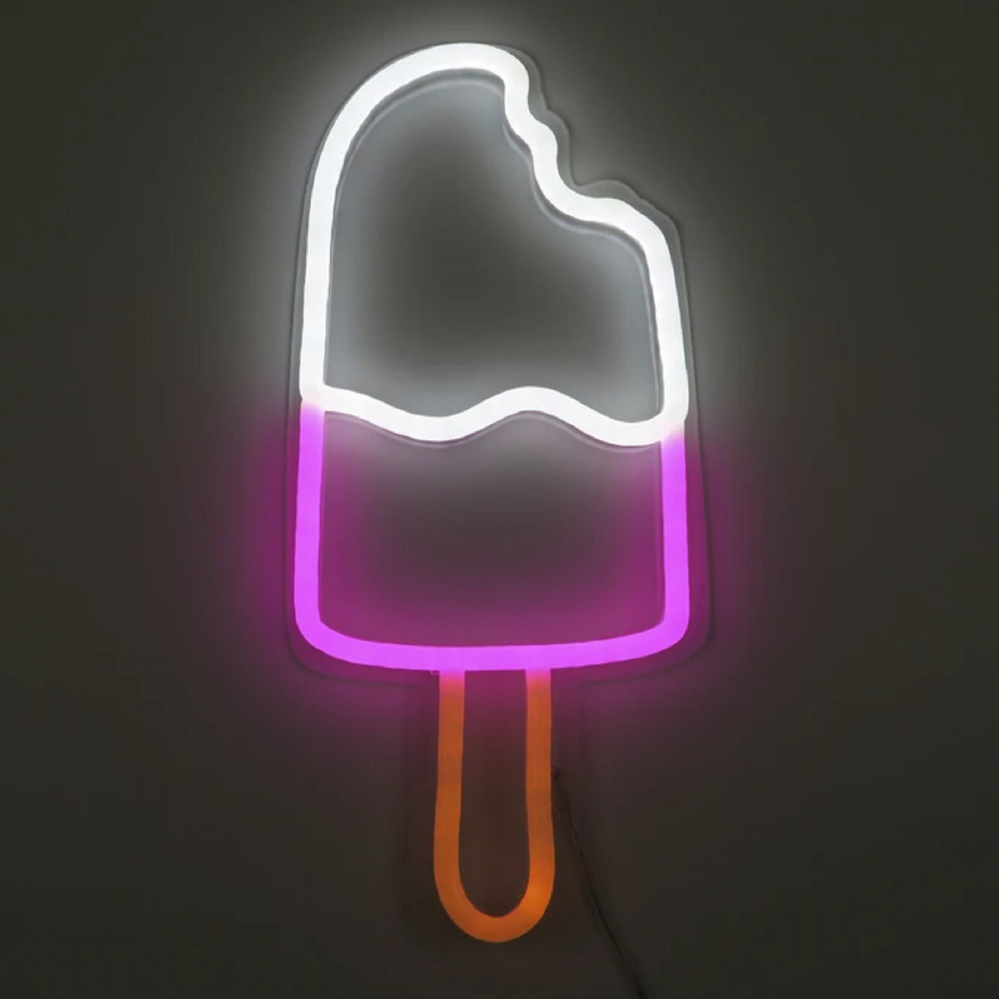 Ice Cream LED Neon Sign Ice Cream Birthday Ice Cream Art - Etsy