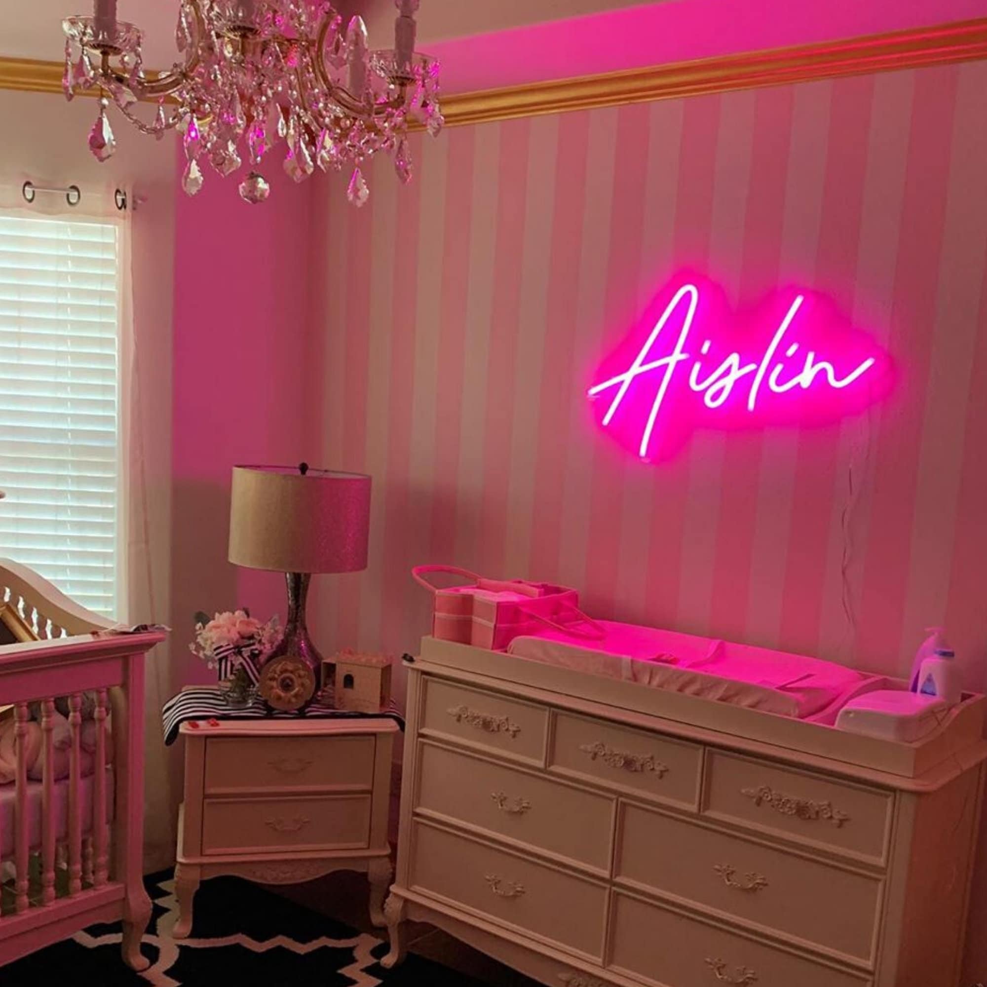 Custom Neon Signs for Nursery | LED Neon Sign, Name Signs, Personalized ...
