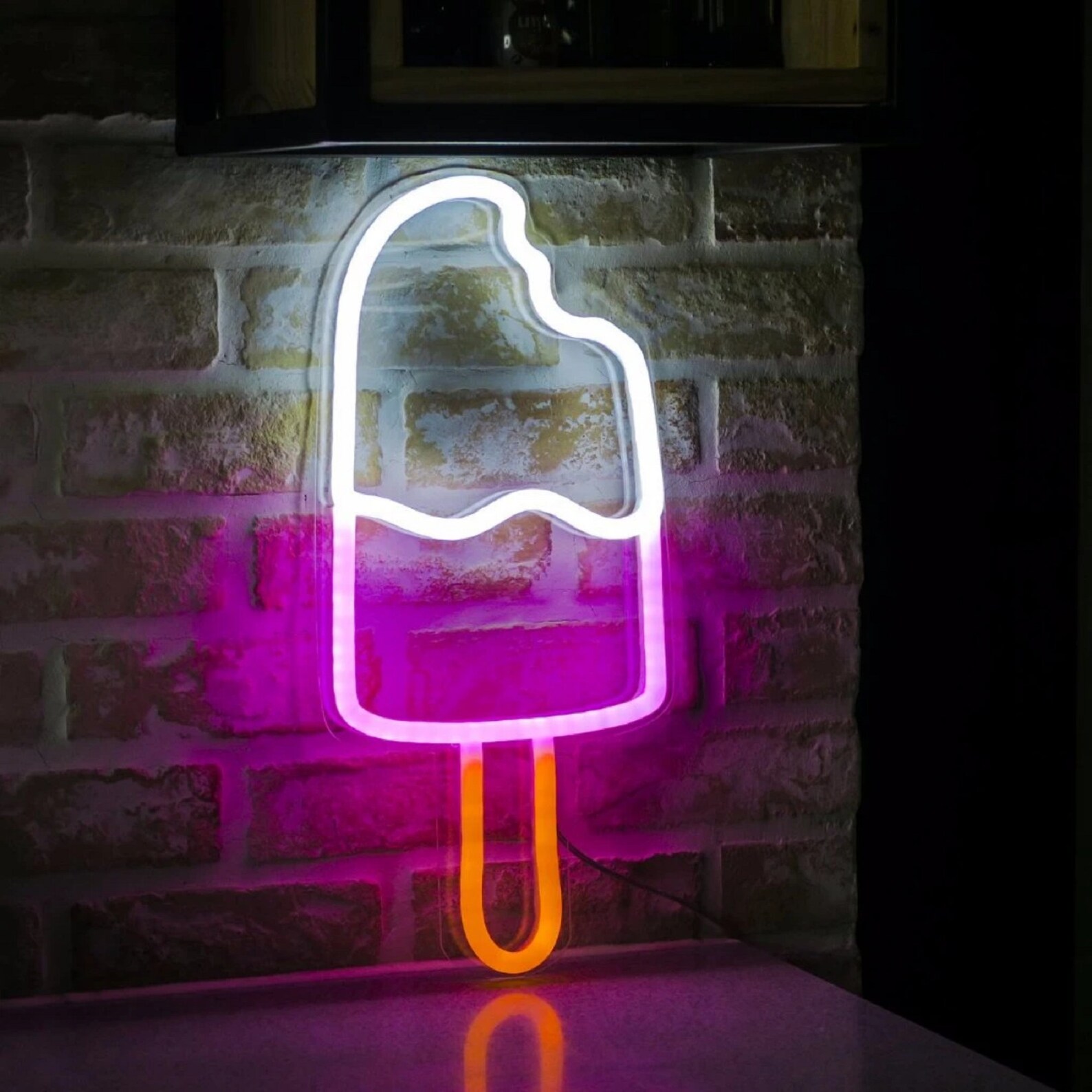 Ice Cream LED Neon Sign Ice Cream Birthday Ice Cream Art - Etsy