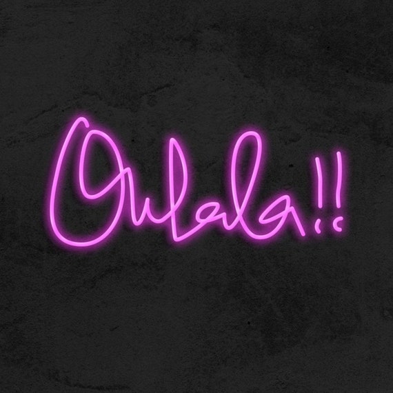 Oh Lala Neon Sign LED Home Decor Bedroom | Etsy
