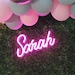 Neon Name Sign | Neon Sign, Custom Neon Sign, Neon Sign Bedroom, LED ...