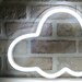 Cloud LED Neon Sign, Cloud Art, Neon for Home, Cloud, Hanging Cloud ...