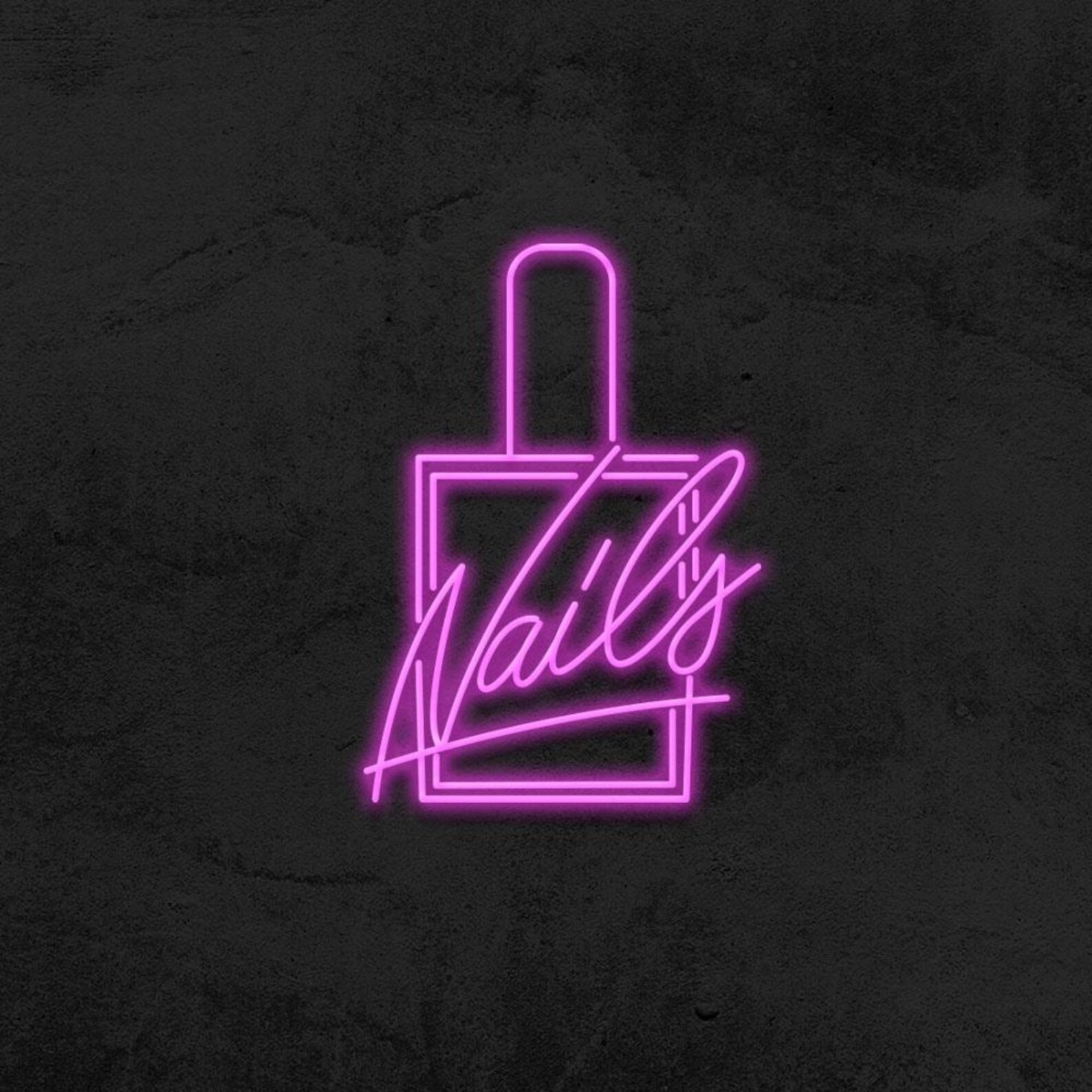 Nail Neon Sign Neon Sign Nail Bar Beauty Salon Neon Sign - Etsy