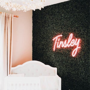 Neon Name Sign | Neon Sign, Custom Neon Sign, Neon Sign Bedroom, LED ...