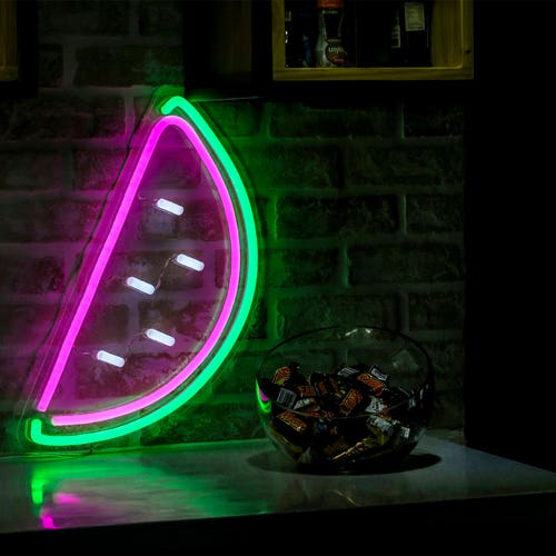 Watermelon LED Neon Sign Food Neon Sign Fruit Neon Sign - Etsy