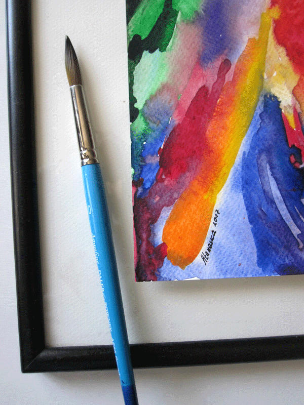 Abstract Painting, Modern Art, ORIGINAL Watercolor Painting, Abstract ...