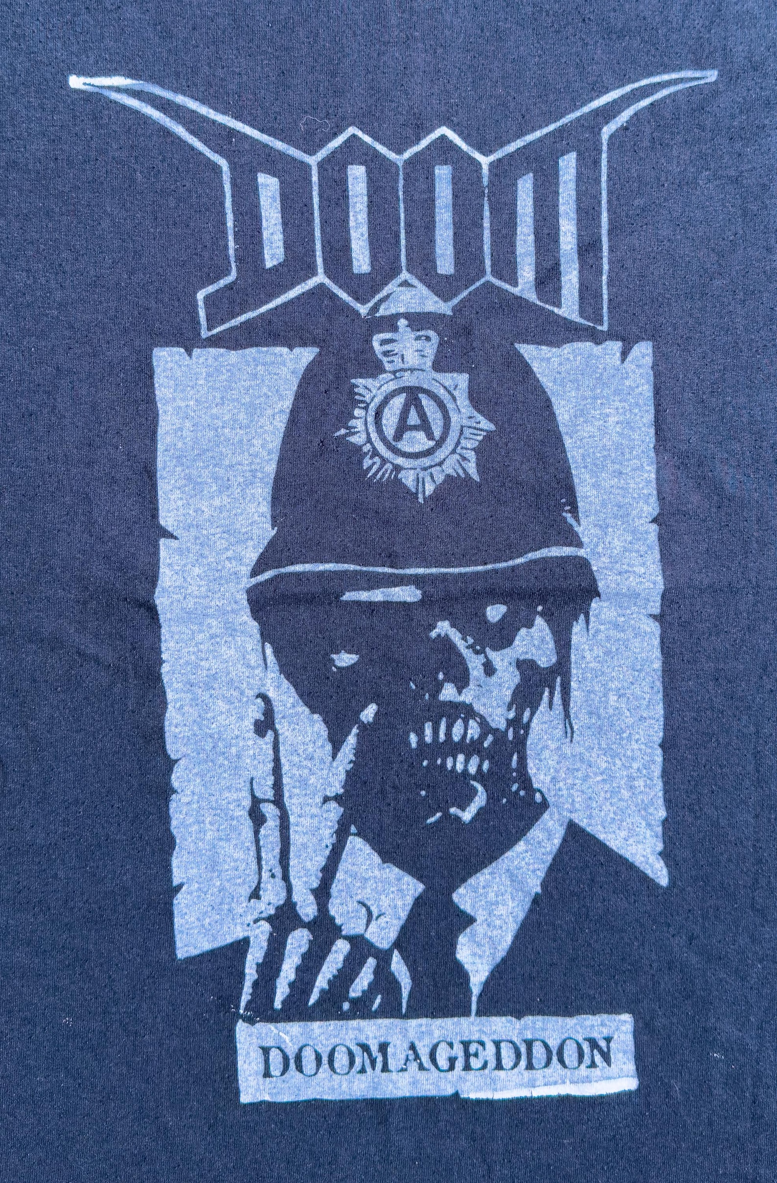 DOOM Doomageddon 80s Vintage Diy Black T-shirt Very Rare - Etsy