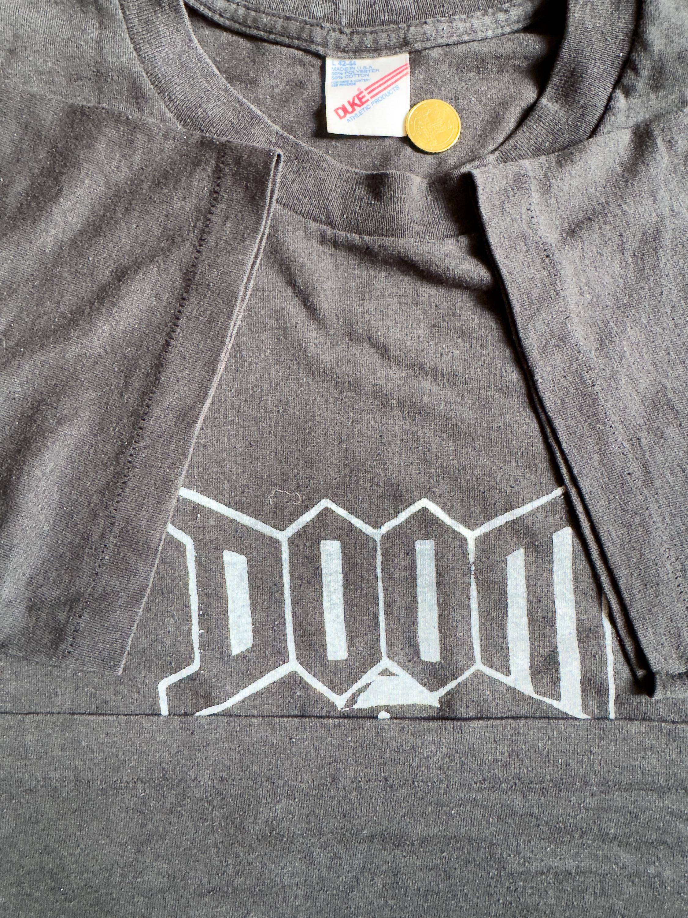 DOOM Doomageddon 80s Vintage Diy Black T-shirt Very Rare - Etsy