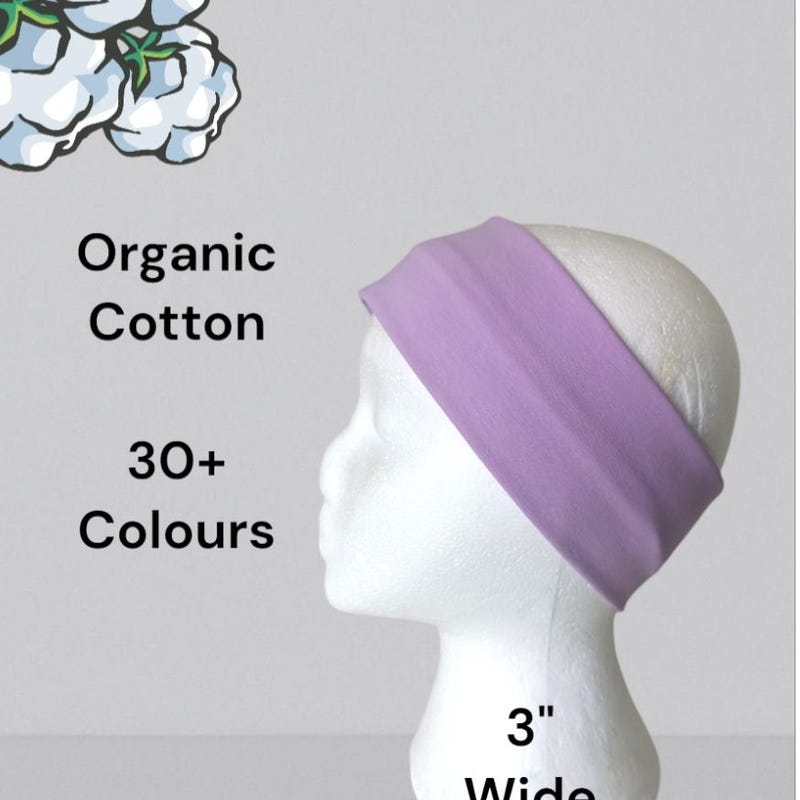 Cotton Flat Headband - Etsy UK