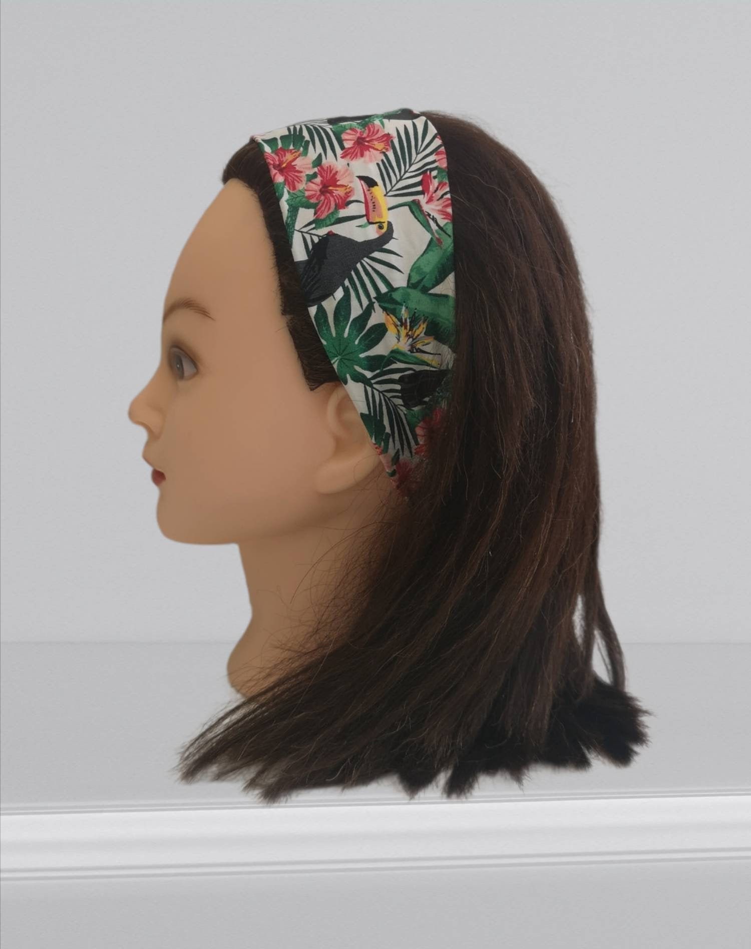 Toucan Bird Headband With Elastic Bandtropical Print - Etsy UK