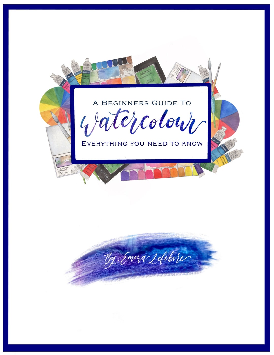 A Beginners Guide to Watercolour - DIGITAL Workbook - Etsy