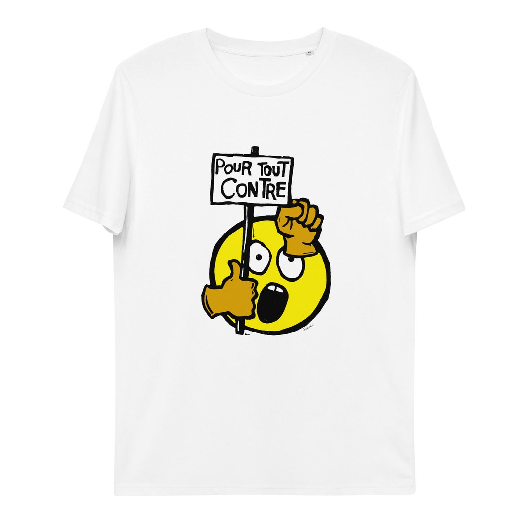 For All Against Emoji T-shirt - Etsy