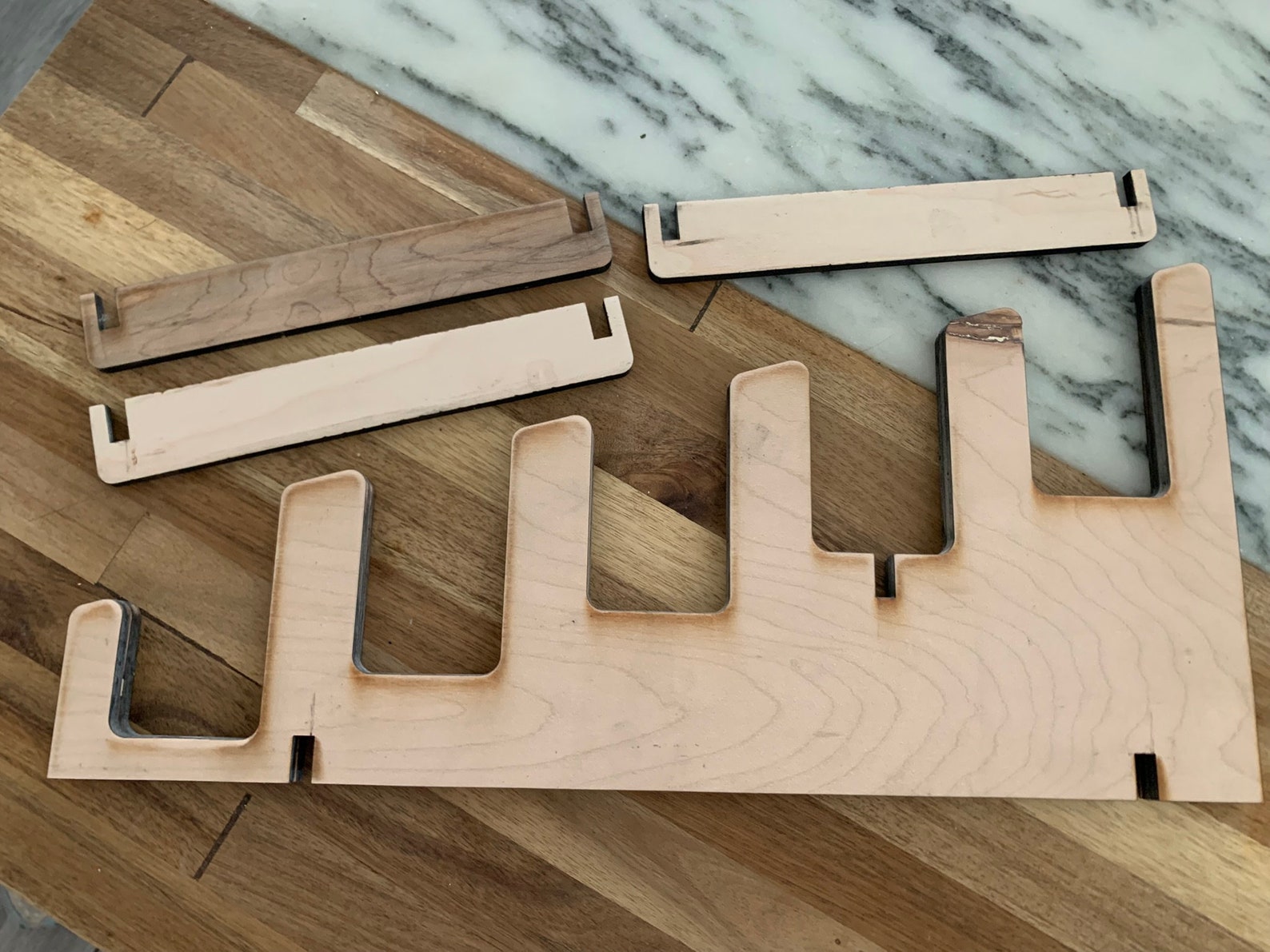 Digital File Cutting Board Display Stand THICK BOARDS | Laser Cutter ...