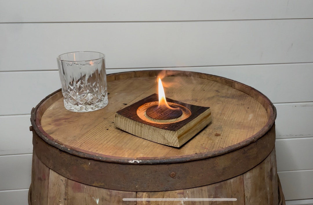 Cocktail SMOKER Block | Authentic Whiskey Barrel | Cocktail Gift ...