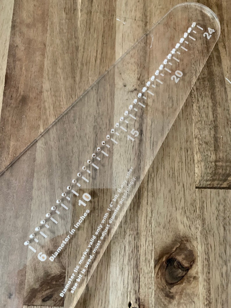 Makita Clear Acrylic Circle Cutting Jig | RT0701C | XTR01 | Compact ...