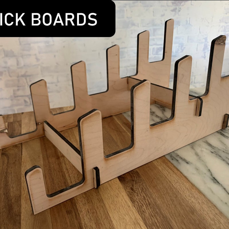 Cutting Board Rack - Etsy