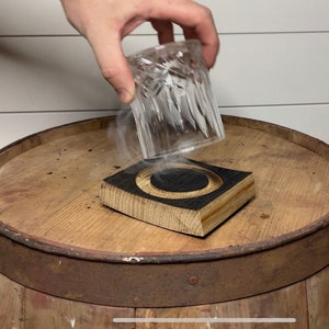 Cocktail SMOKER Block | Authentic Whiskey Barrel | Cocktail Gift ...