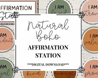 Affirmation Station Mirror - Etsy