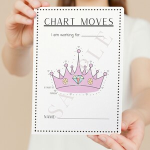 Unicorn Chart Moves Behavior Tracker Digital Download ABA Tool Therapy ...