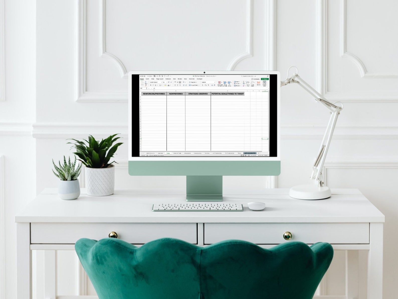 FBA Data Spreadsheet | Microsoft Excel | Automatically Generates ...