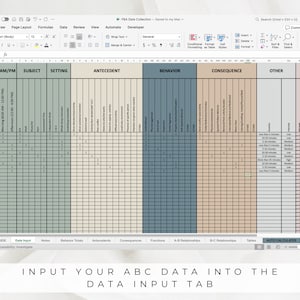 FBA Data Spreadsheet | Microsoft Excel | Automatically Generates ...