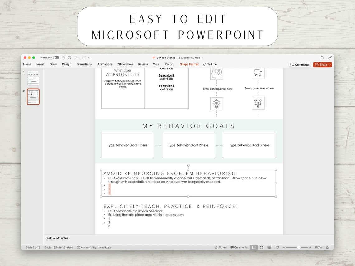 Behavior Intervention Plan | BIP at a Glance | Digital Download ...