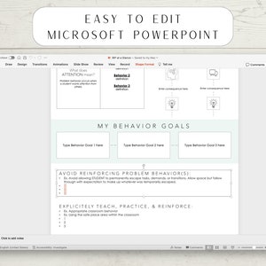 Behavior Intervention Plan | BIP at a Glance | Digital Download ...