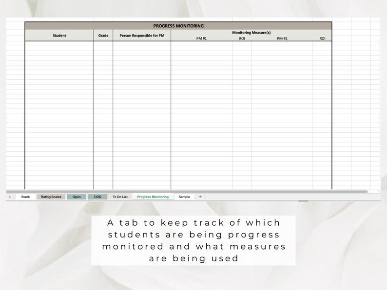 School Psychologist Caseload Spreadsheet | Version 2 | Editable Excel ...