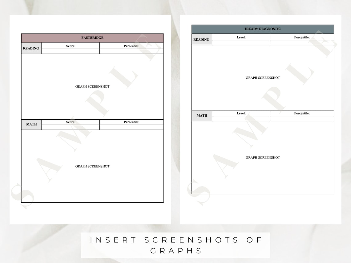 Student Record Review Editable Template | Microsoft Word | Special ...