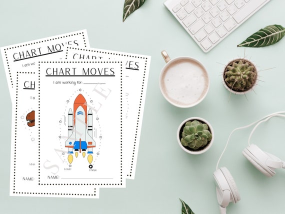 Chart Moves Behavior Tracker Digital Download ABA Tool Therapy - Etsy