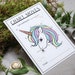 Unicorn Chart Moves Behavior Tracker Digital Download ABA Tool Therapy ...