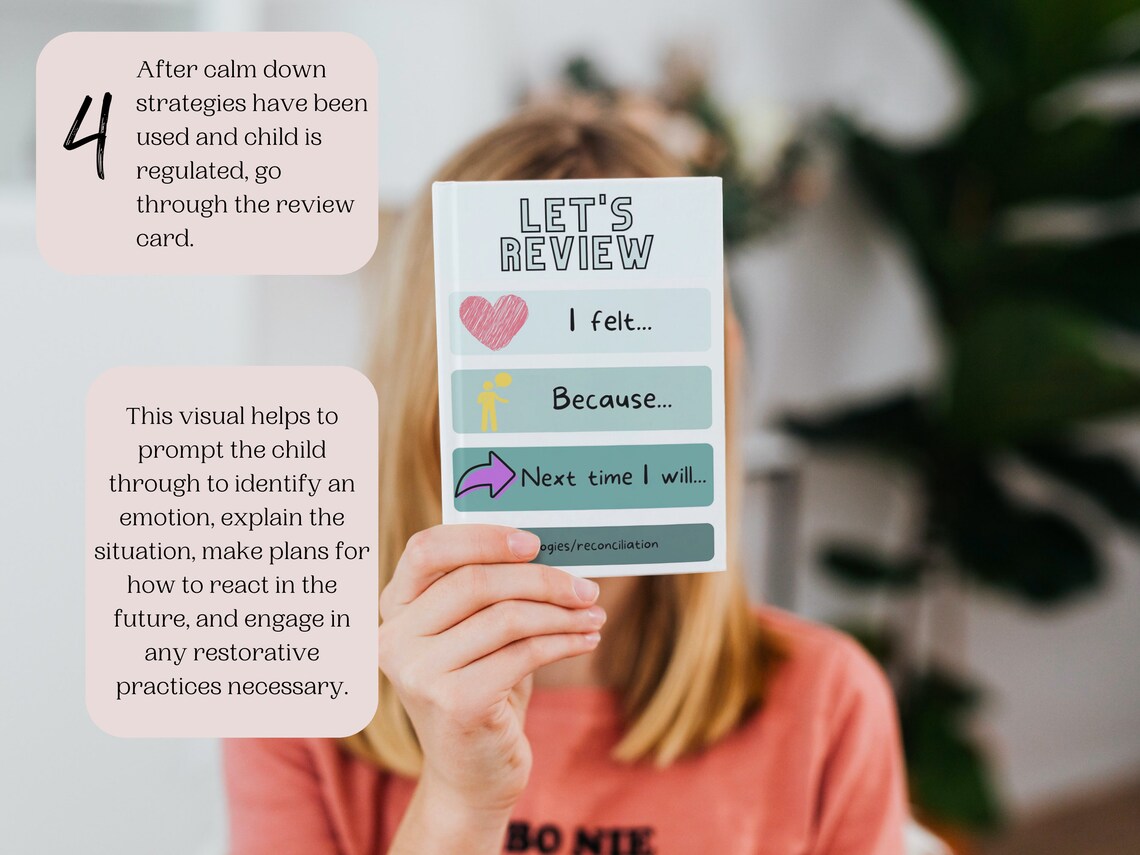 Calm Down Toolbox Break Card Visual Prompt Digital - Etsy