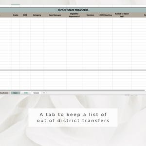 School Psychologist Caseload Spreadsheet | Version 2 | Editable Excel ...