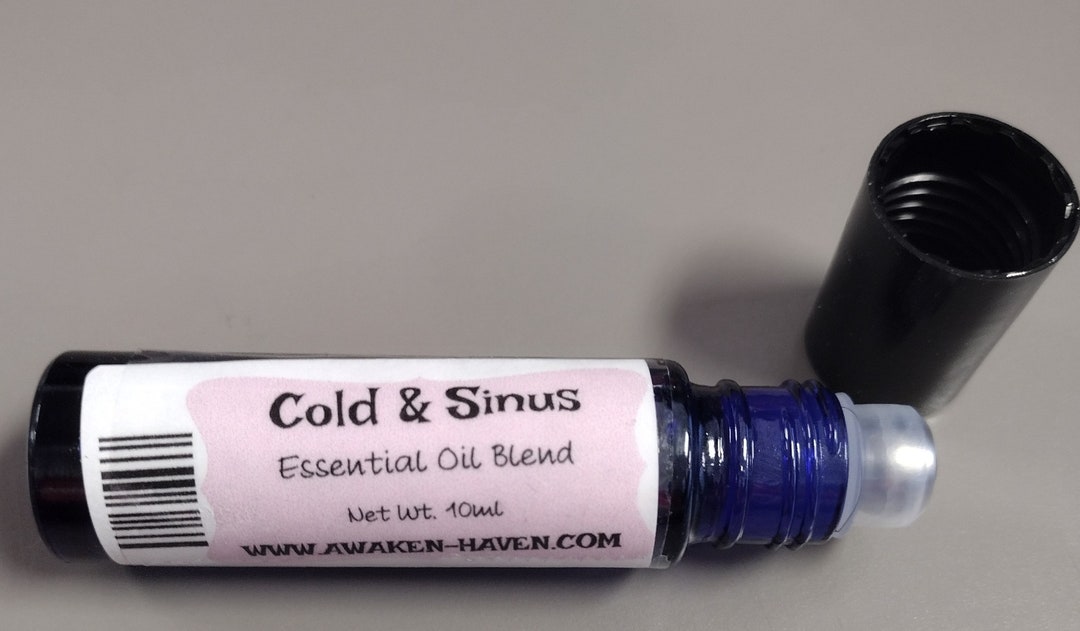 Cold & Sinus Essential Oil Blend - Roller Ball Applicator - Etsy