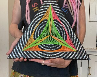 Triangle String Art - Etsy