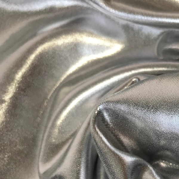 Silver Spandex - Etsy