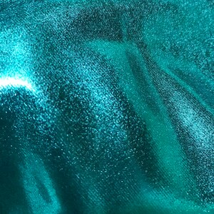 Stretch Turquoise Polyester Spandex Yardage - Etsy