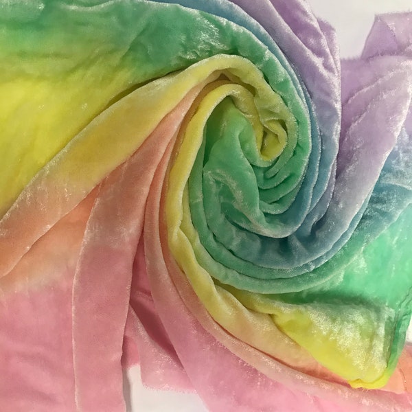 Silk Velvet Fabric - Etsy